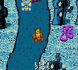 Screenshot of Nicktoons Racing (Game Boy Color, 2000) - MobyGames