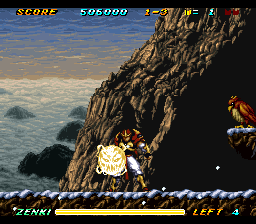 Screenshot of Kishin Dōji ZENKI: Battle Raiden (SNES, 1995) - MobyGames