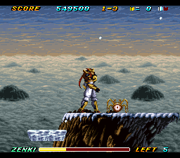Screenshot of Kishin Dōji ZENKI: Battle Raiden (SNES, 1995) - MobyGames