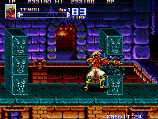 Screenshot of Shadow Force (Arcade, 1993) - MobyGames