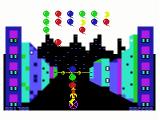 Screenshot of Kick-Man (Commodore 64, 1982) - MobyGames