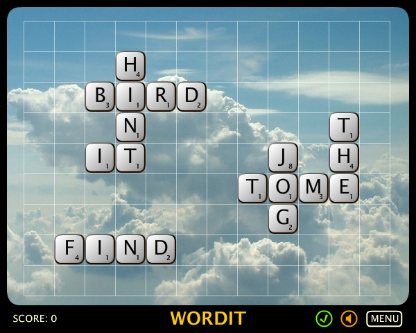 Screenshot of WordIt (Browser, 2009) - MobyGames