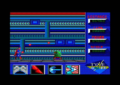 Screenshot of Superman: The Man of Steel (Amstrad CPC, 1989) - MobyGames