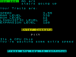 Screenshot of Byte (ZX Spectrum, 1983) - MobyGames