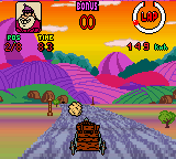 Screenshot of Wacky Races (Game Boy Color, 2000) - MobyGames