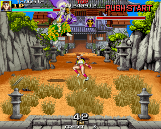 Screenshot of Zero Team U.S.A. (Arcade, 1993) - MobyGames