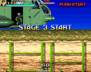 Screenshot of Zero Team U.S.A. (Arcade, 1993) - MobyGames