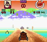 Screenshot of Wacky Races (Game Boy Color, 2000) - MobyGames