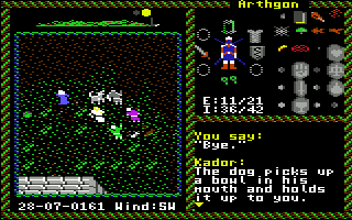 Screenshot of Ultima VI: The False Prophet (Commodore 64, 1990) - MobyGames