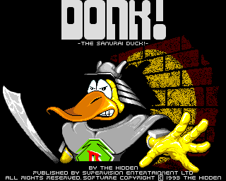 Donk! The Samurai Duck screenshots - MobyGames