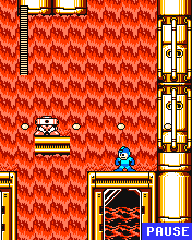 Screenshot of Mega Man 3 (J2ME, 1990) - MobyGames