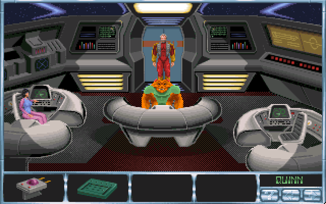 Screenshot of Return to Ringworld (DOS, 1994) - MobyGames