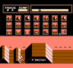 Screenshot of Vs. Excitebike (NES, 1988) - MobyGames