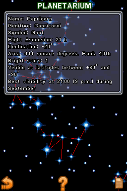 Screenshot of Astrology (Nintendo DS, 2009) - MobyGames
