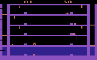 Screenshot of Airlock (Atari 2600, 1982) - MobyGames