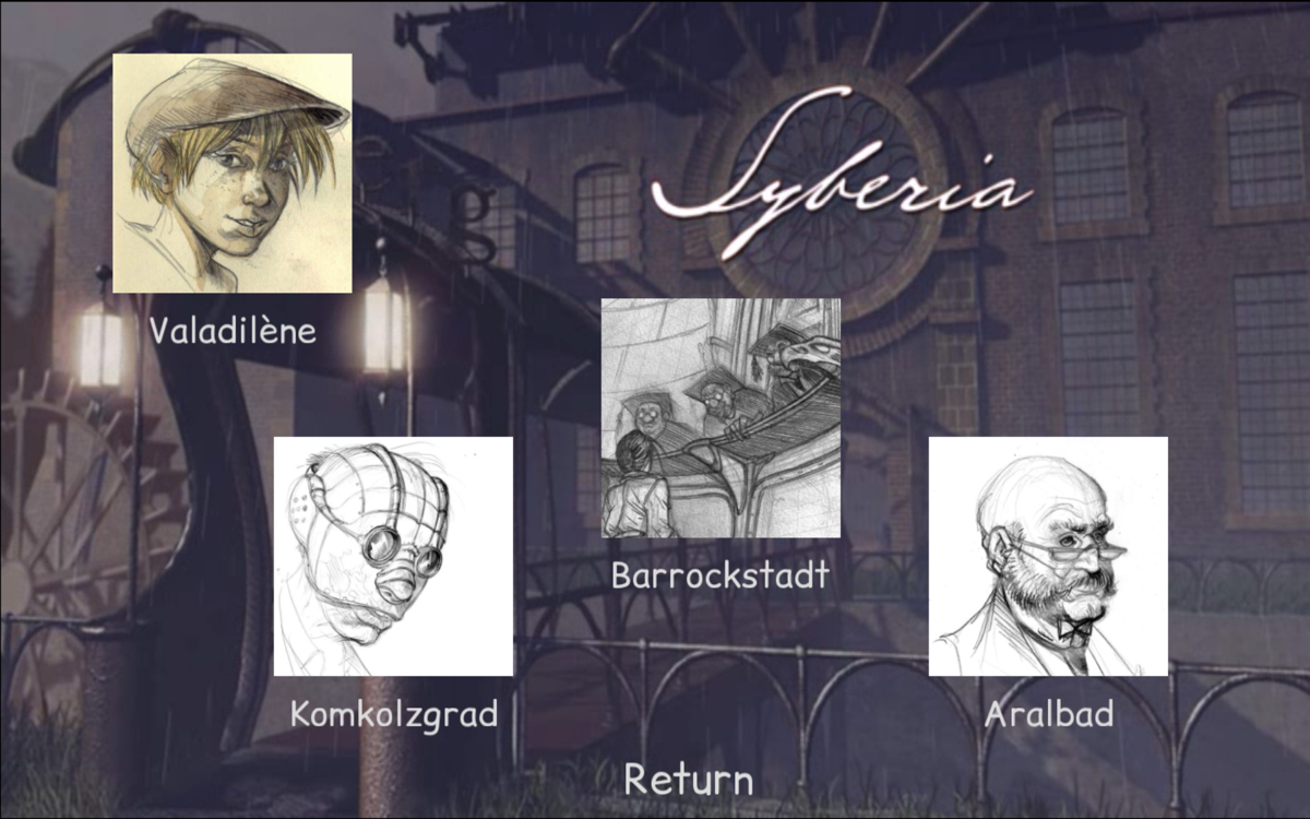 Screenshot of Syberia (Android, 2002) - MobyGames
