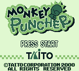 Screenshot of Monkey Puncher (Game Boy Color, 2000) - MobyGames