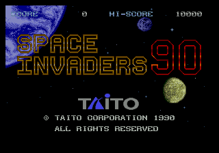 Space Invaders 90 (1990) - MobyGames
