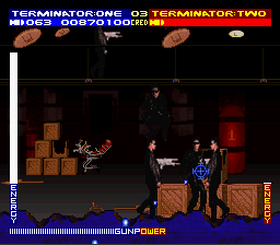 Screenshot of Terminator 2: Judgment Day (SNES, 1991) - MobyGames