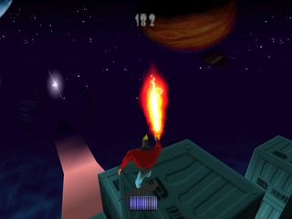 Screenshot of Blasto (PlayStation, 1998) - MobyGames