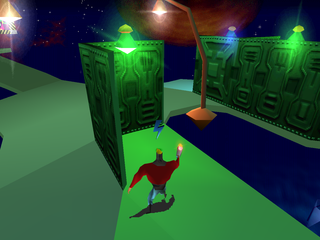 Screenshot of Blasto (PlayStation, 1998) - MobyGames