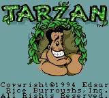 Screenshot of Tarzan: Lord of the Jungle (Game Gear, 1994) - MobyGames