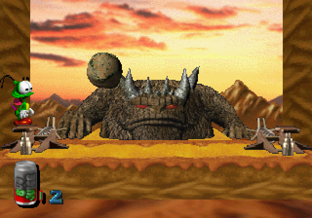 Screenshot of Bug! (SEGA Saturn, 1995) - MobyGames