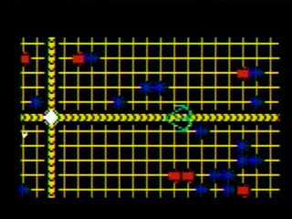 Screenshot of Tron: Solar Sailer (Intellivision, 1983) - MobyGames