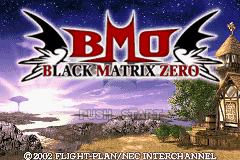 Black/Matrix Zero (2002) - MobyGames