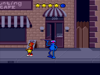 Screenshot of Sesame Street: Counting Cafe (Genesis, 1994) - MobyGames