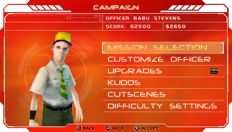 Screenshot of Infected (PSP, 2005) - MobyGames