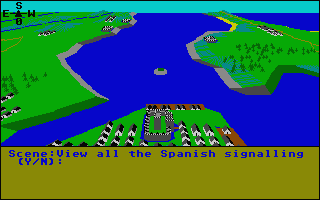 Screenshot of Armada (Atari ST, 1989) - MobyGames