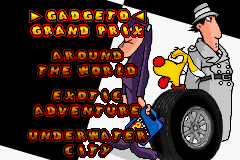 Screenshot of Inspector Gadget Racing (Game Boy Advance, 2002) - MobyGames