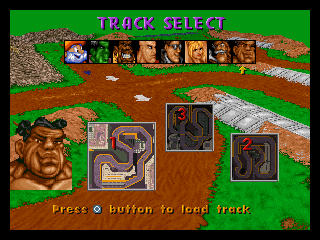 Screenshot of Street Racer (PlayStation, 1994) - MobyGames