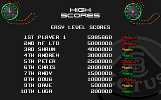 Screenshot of Lotus Trilogy (Amiga CD32, 1994) - MobyGames