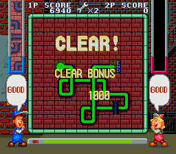 Screenshot of Pipe Dream (SNES, 1989) - MobyGames