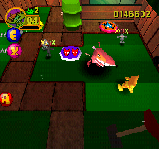 Screenshot of Rat Attack! (PlayStation, 1999) - MobyGames