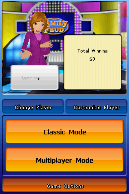 Screenshot of Family Feud: 2010 Edition (Nintendo DS, 2009) - MobyGames