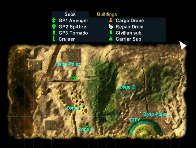 Screenshot of Deep Fighter (Dreamcast, 2000) - MobyGames