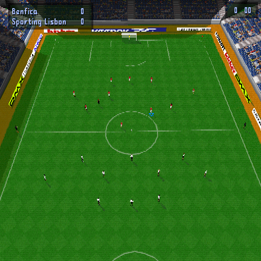 Screenshot of Kick Off World (PlayStation, 1998) - MobyGames