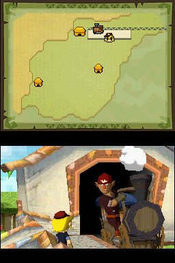 Screenshot of The Legend of Zelda: Spirit Tracks (Nintendo DS, 2009) - MobyGames