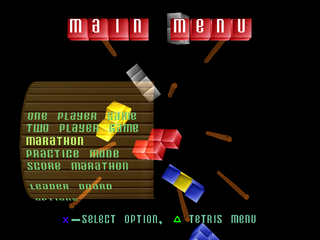 Screenshot of The Next Tetris (PlayStation, 1999) - MobyGames