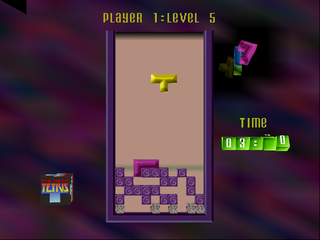 Screenshot of The Next Tetris (PlayStation, 1999) - MobyGames