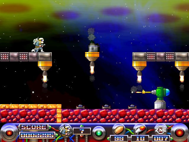Screenshot of Exolon DX (Windows, 2005) - MobyGames