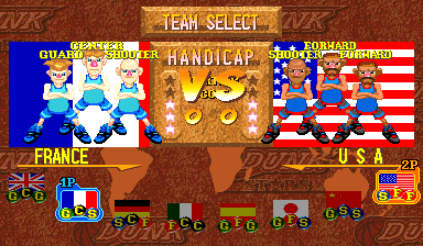 Screenshot of Capcom Sports Club (Arcade, 1997) - MobyGames