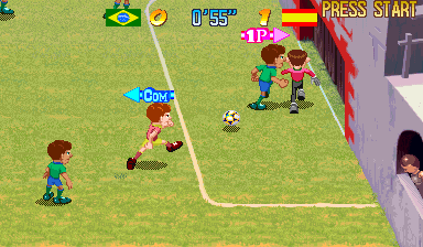 Screenshot of Capcom Sports Club (Arcade, 1997) - MobyGames