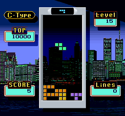 Screenshot of Super Tetris 2 + Bombliss (Genteiban) (SNES, 1994 ...