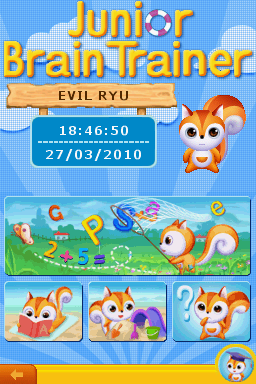 Screenshot of Junior Brain Trainer (Nintendo DS, 2009) - MobyGames