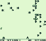 Screenshot of Arcade Classic 2: Centipede / Millipede (Game Boy, 1995) - MobyGames