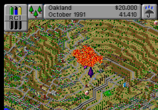 Screenshot of SimCity 2000 (SEGA Saturn, 1993) - MobyGames